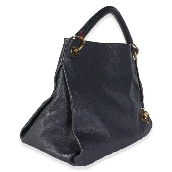 LOUIS VUITTON Marine Rouge Monogram Empreinte Artsy Mm - Blue
