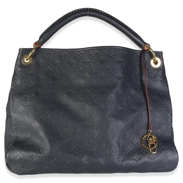 LOUIS VUITTON Marine Rouge Monogram Empreinte Artsy Mm - Blue