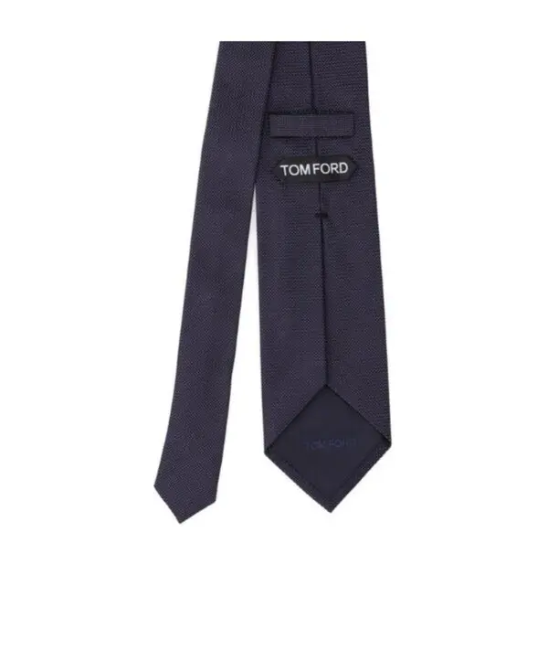 TOM FORD Textured Pointed-tip Tie
