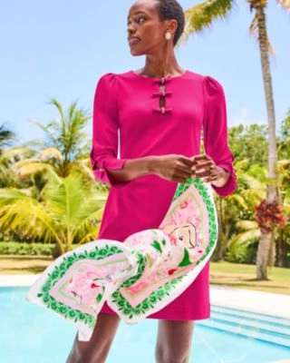 Lilly Pulitzer® Poinciana Silk Scarf - Multicolor