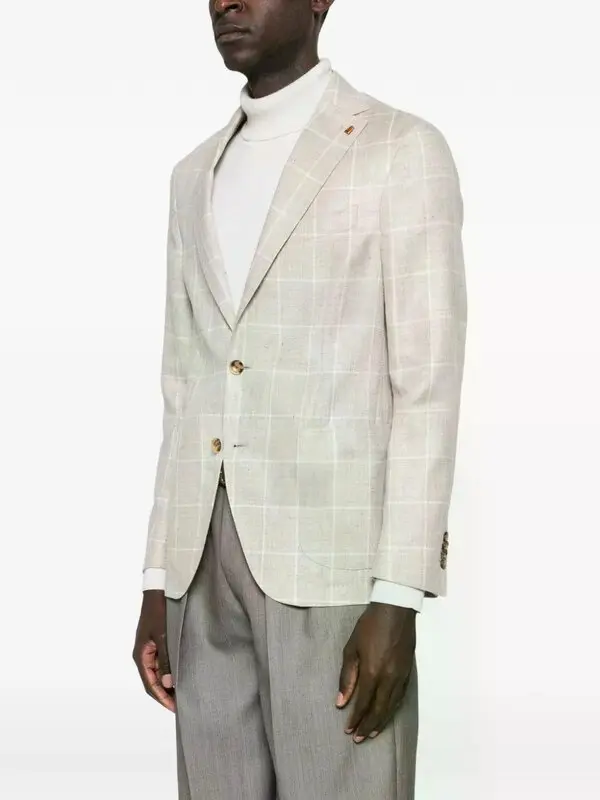 LATORRE Check-pattern Blazer