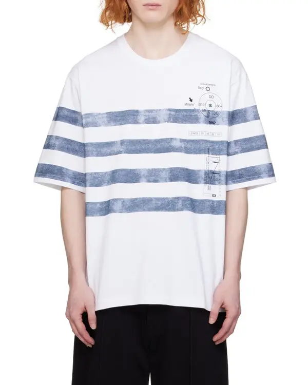 Dolce & Gabbana Dolce Gabbana Striped Crewneck T-shirt