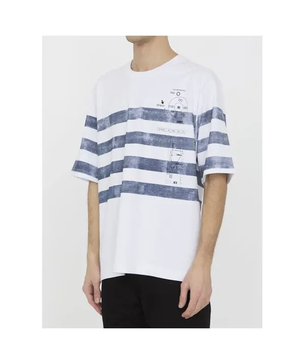Dolce & Gabbana Dolce Gabbana Striped Crewneck T-shirt