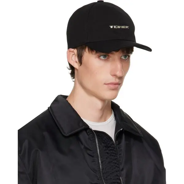 Rick Owens Tower Logo Baseball Cap