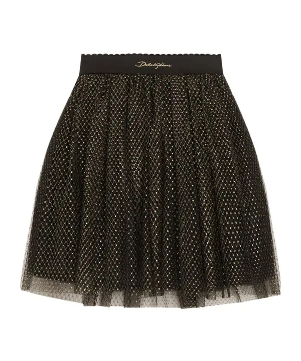 Dolce & Gabbana Crystal-embellished Skirt - No
