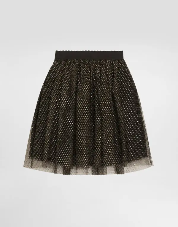Dolce & Gabbana Crystal-embellished Skirt