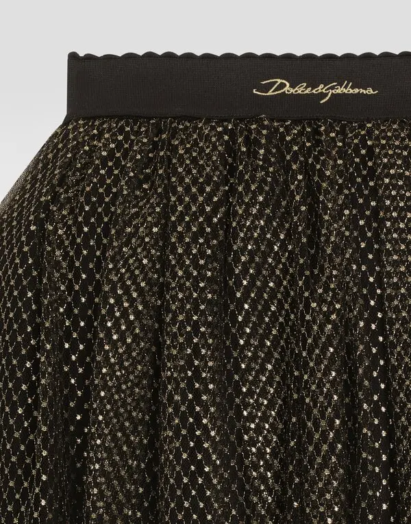 Dolce & Gabbana Crystal-embellished Skirt