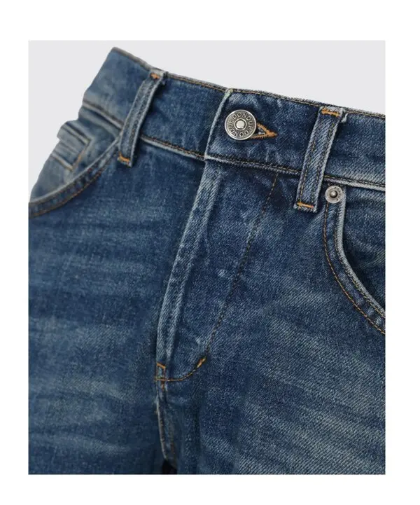 DONDUP Slim Cuffed Jeans