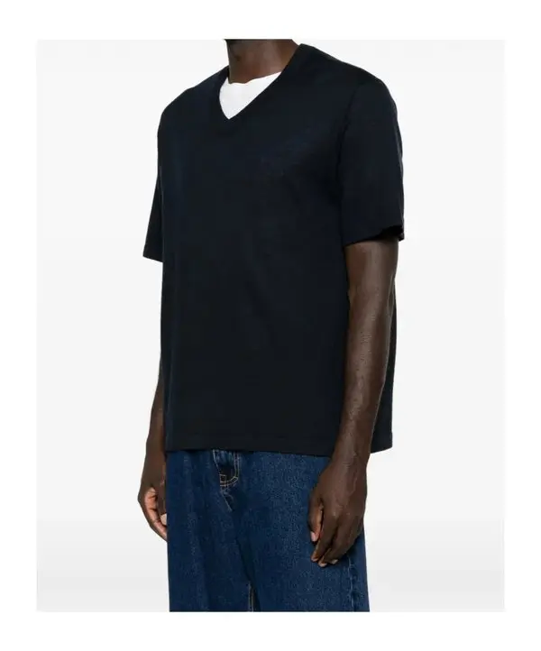 LISA YANG V-neck Knit T-shirt
