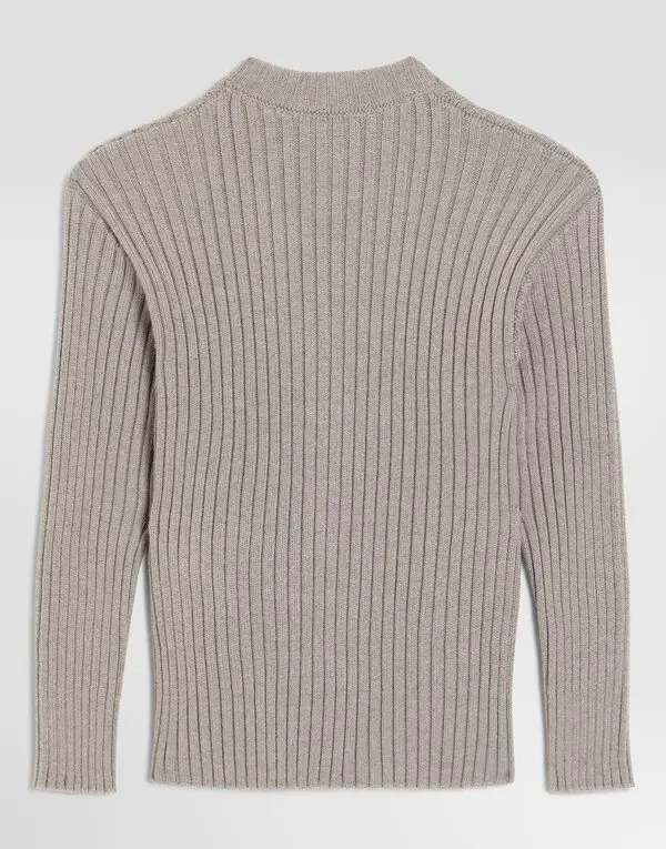 Dolce & Gabbana Virgin-wool Rib Knit Cardigan