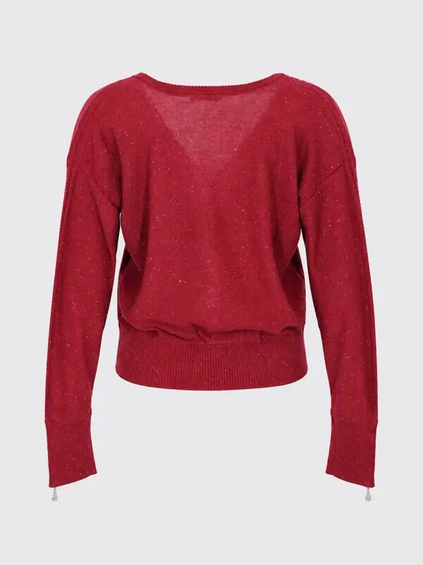 Patrizia Pepe Cropped Button Cardigan