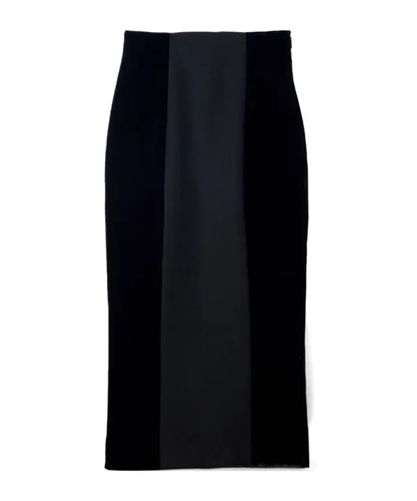 Jacquemus Panelled Midi Skirt - Black