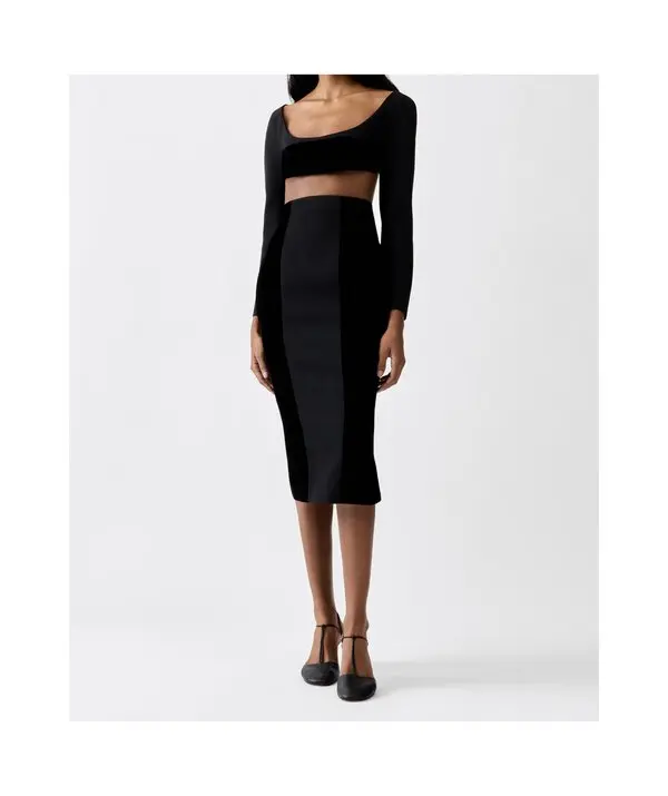 Jacquemus Panelled Midi Skirt