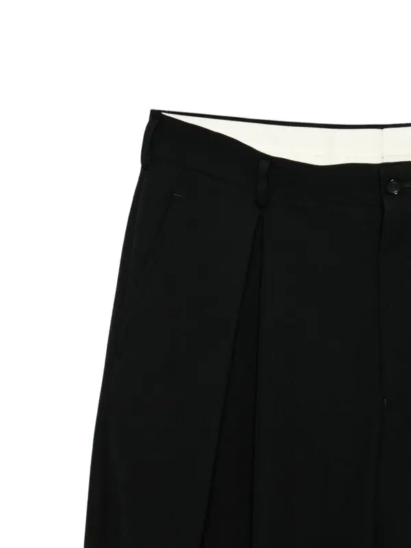 Comme Des Garçons Pleated Casual Trousers