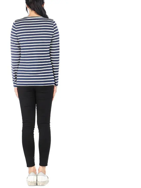 Saint James Striped Long-sleeved T-shirt