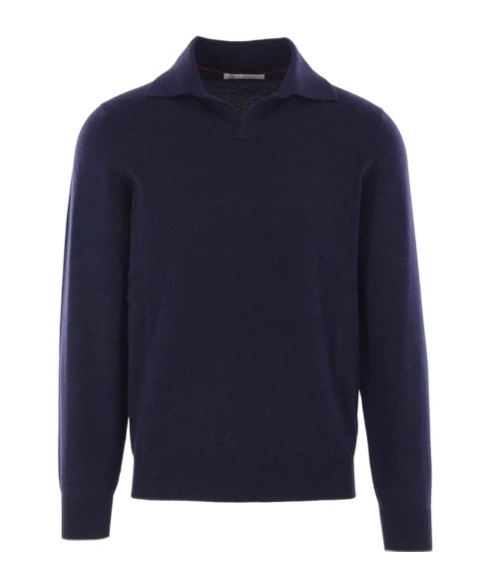 Brunello Cucinelli Polo-neck Knitted Jumper