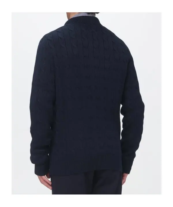 Polo Ralph Lauren Cable Knit Logo Cardigan