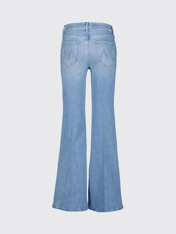 MOTHER High-waisted Flared Jeans In Stretch Cotton Denim
