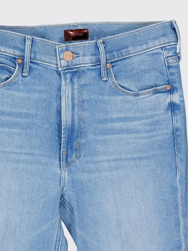 MOTHER High-waisted Flared Jeans In Stretch Cotton Denim