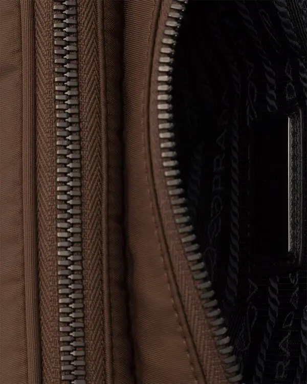 Prada Re-nylon And Saffiano Leather Shoulder Bag