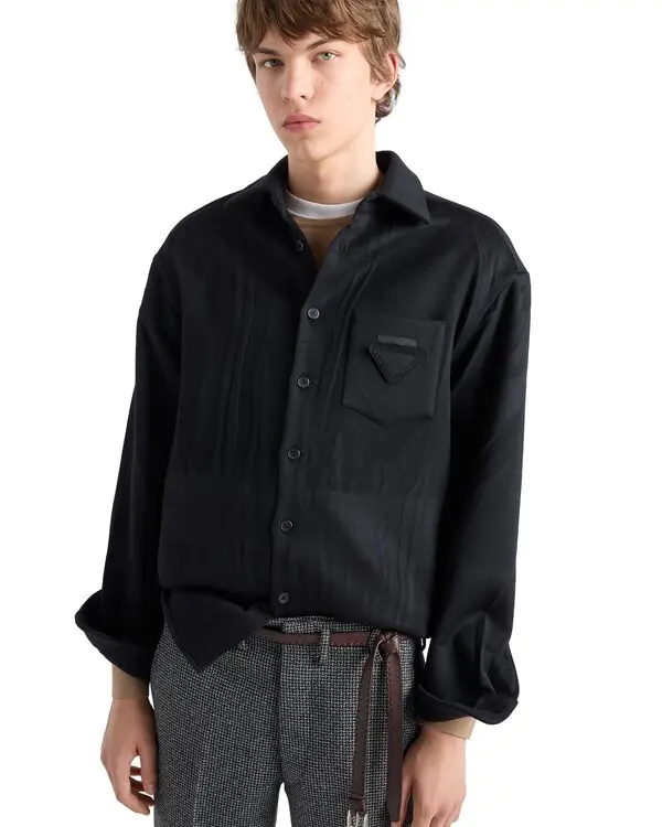 Prada Wool And Cashmere Shirt