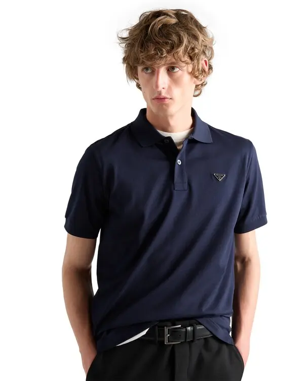 Prada Piqué Polo Hirt