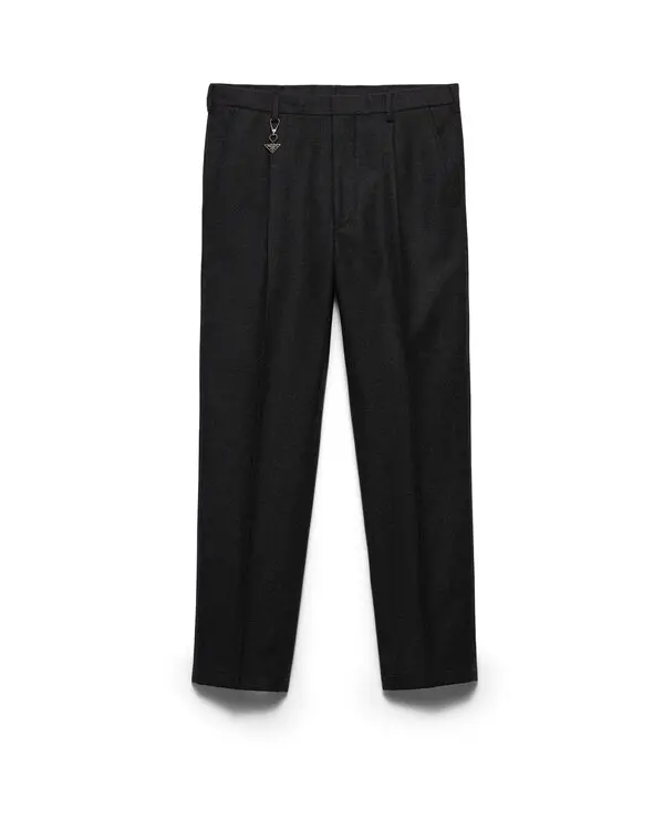 Prada Re-wool Pants - Grey