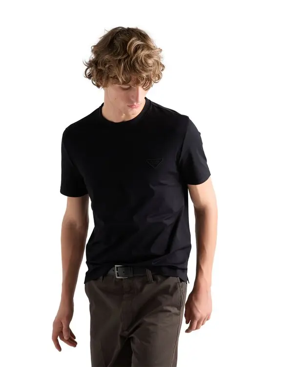 Prada Stretch Cotton T-shirt
