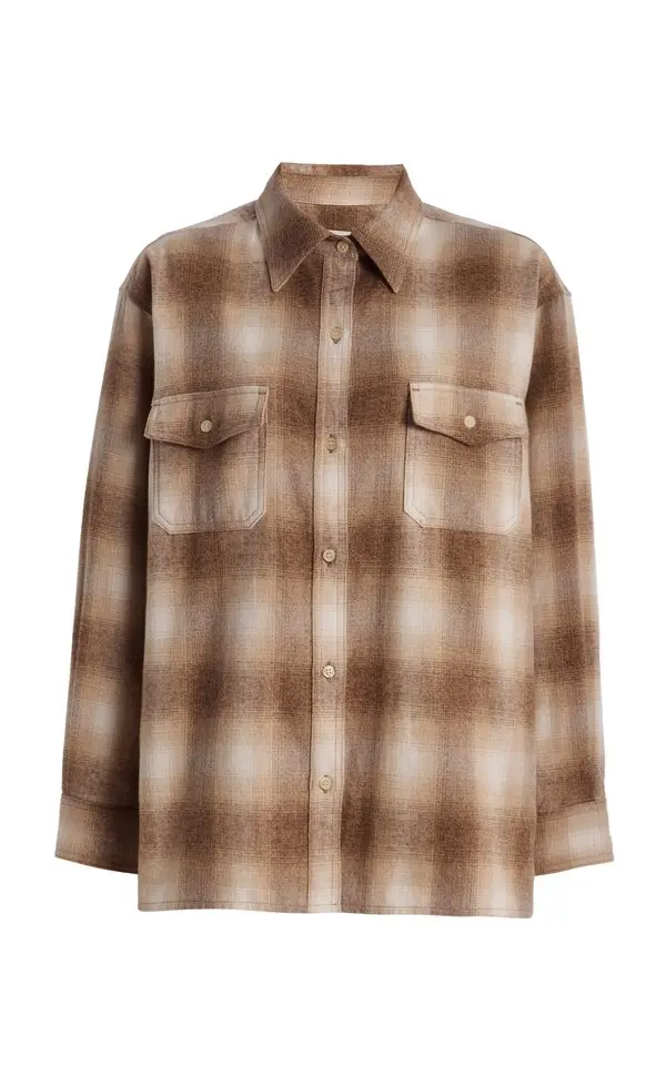 Citizens Of Humanity Kota Cotton Flannel Shirt - Plaid