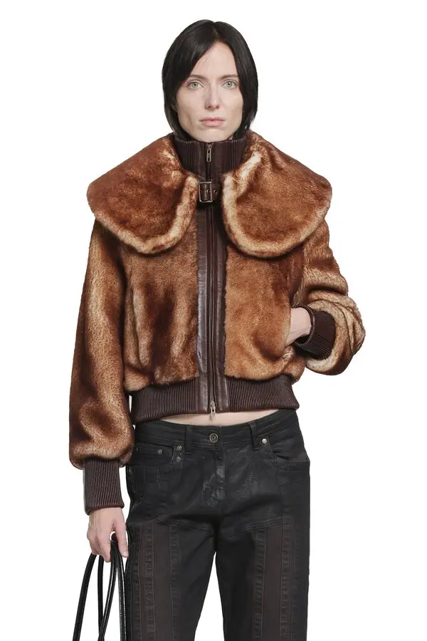 KNWLS Eliza Shearling Jacket