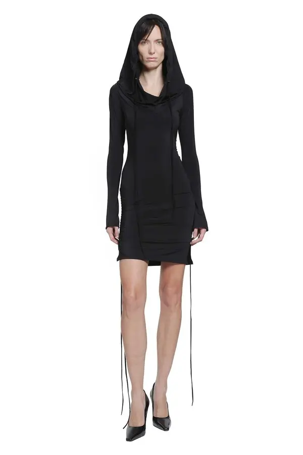 KNWLS Cu Hooded Dress