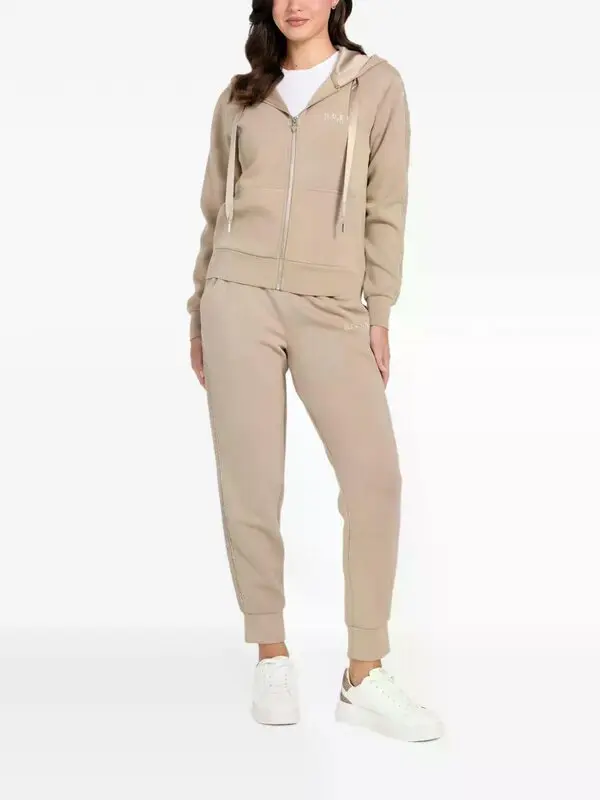 Guess Scuba Sweatshirt With Hoodie - Neutrals