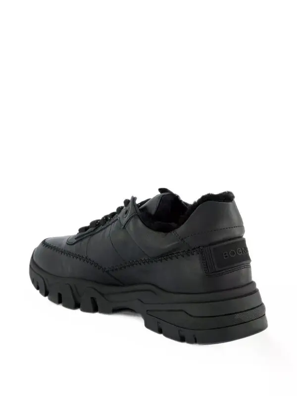 Bogner Shearling-lined Whipstitch Sneakers