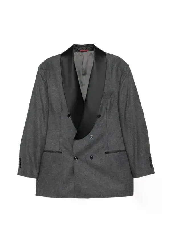 Brunello Cucinelli Double-breasted Shawl-lapel Suit