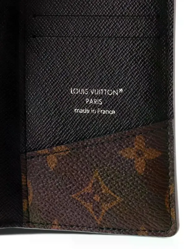 LOUIS VUITTON Pocket Organizer Macassar Monogram Canvas Small Wallets