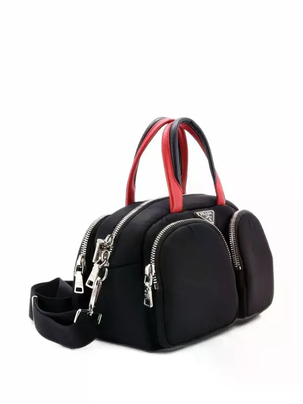 Prada Cargo Bowler Bag Nylon Handbag