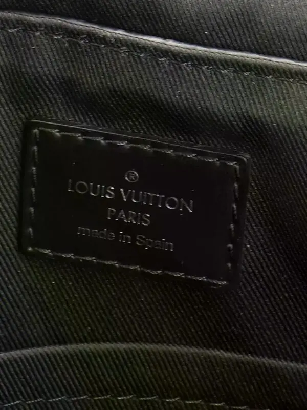 LOUIS VUITTON District Messenger Bag Monogram Eclipse Canvas Pm Crossbody Bag