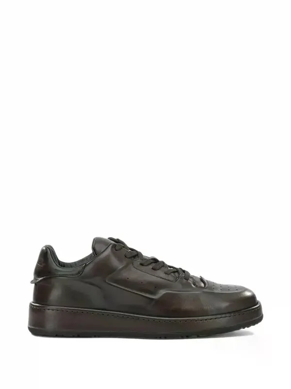 Officine Creative Eraser 001 Leather Sneakers - Brown