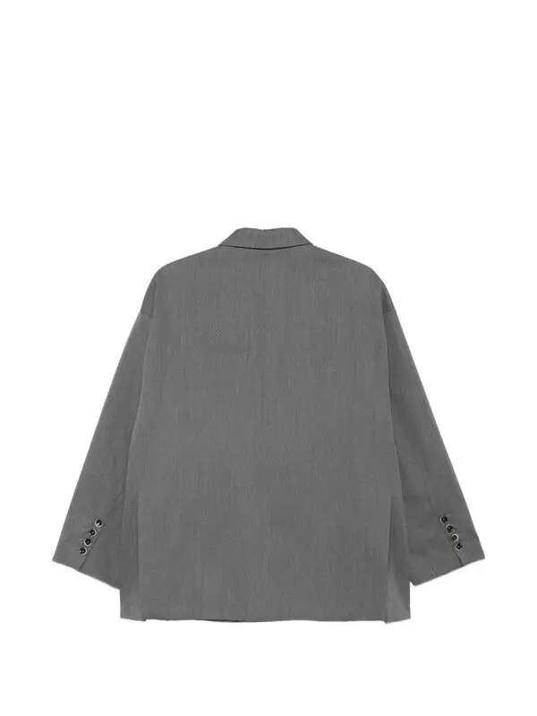 NINE:INTHE:MORNING Notched-lapel Single-breasted Jacket