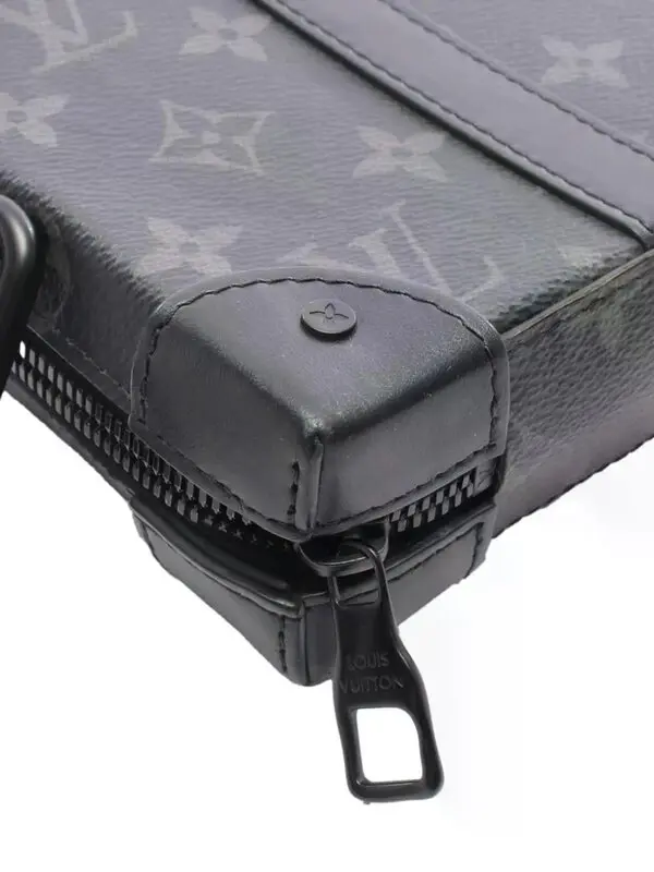 LOUIS VUITTON 2010-2026 Monogram Eclipse Soft Trunk Wallet Crossbody Bag