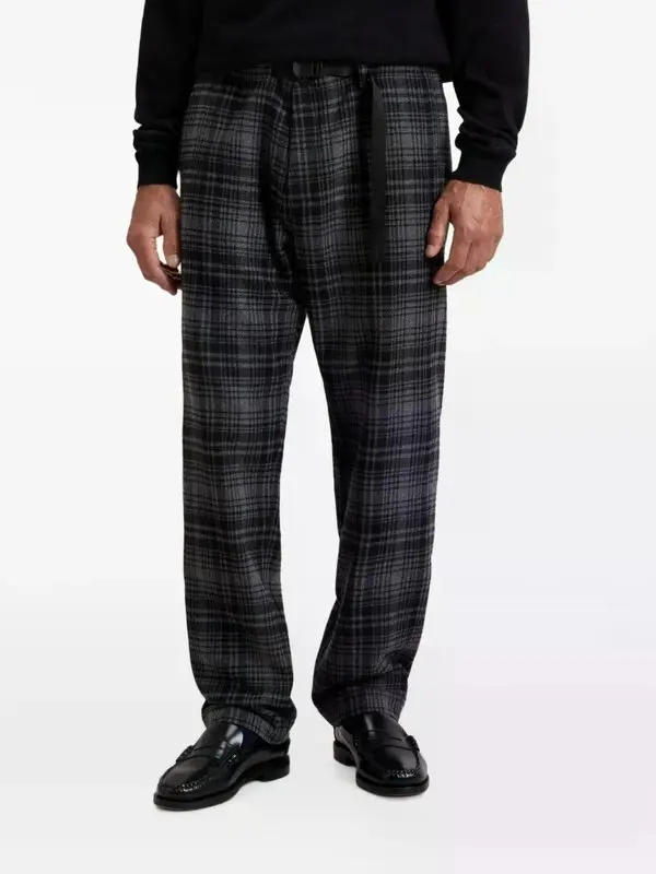 Woolrich Check Flannel-texture Trousers