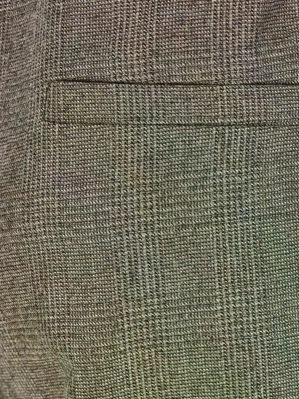 PANICALE Check-pattern Trousers