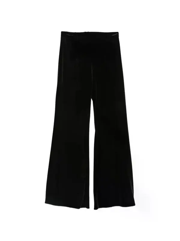 CENERE GB Velvet Flared Trousers
