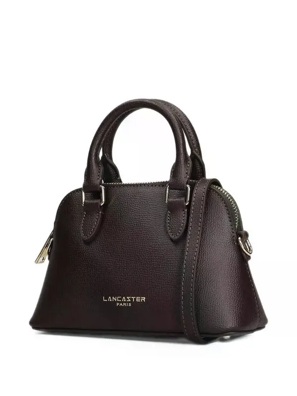 LANCASTER Sierra Jia Grain-texture Leather Tote Bag