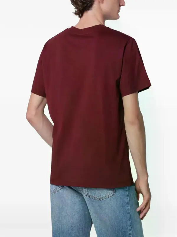 A.p.c. Logo-print T-shirt - Red
