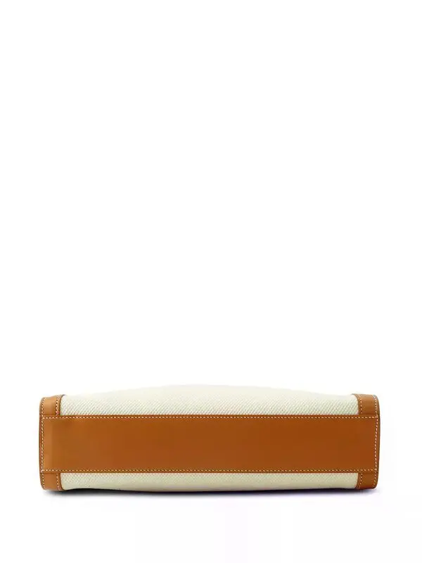 Celine 2021 Small Canvas Vertical Cabas Satchel