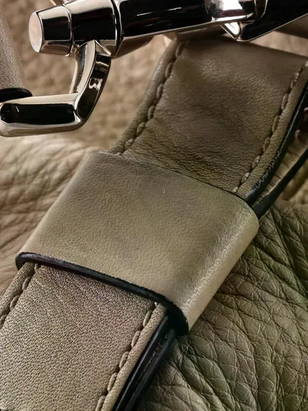 Givenchy Nightingale Waxed Leather Medium Satchel - Neutrals