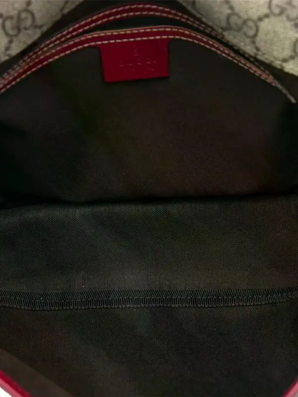 Gucci 2016-2026 Gg Supreme Web Crossbody Bag