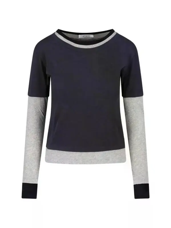 Gimaguas Triple Layered-effect Long-sleeve T-shirt