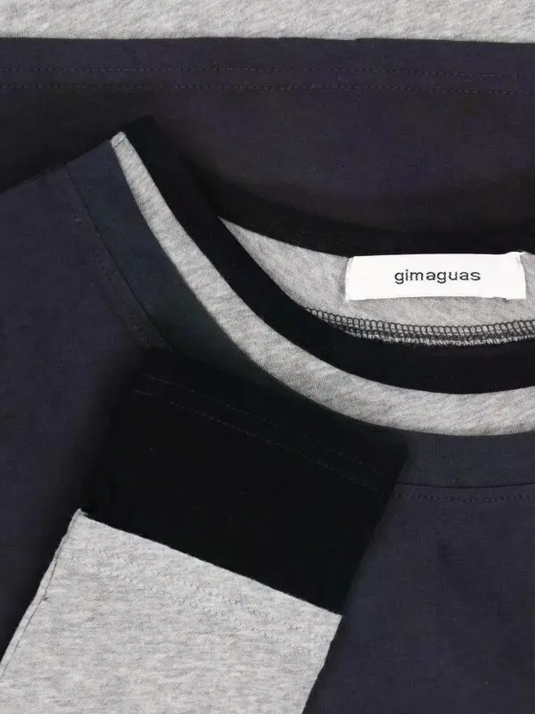 Gimaguas Triple Layered-effect Long-sleeve T-shirt